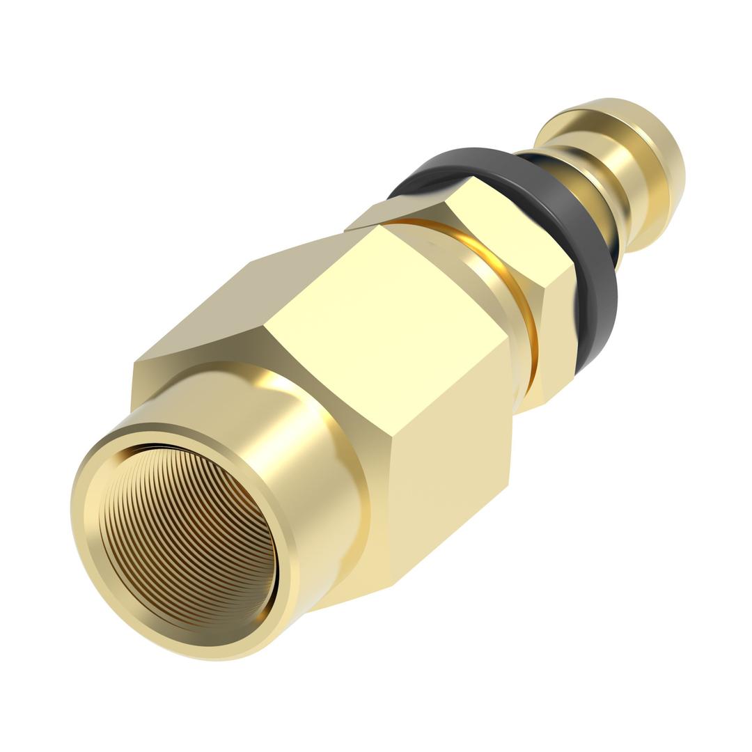 HOSE FTG,B1/06,NPTF-M/06,BL,STR | Danfoss PowerSource